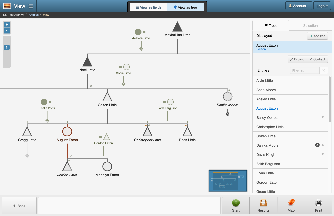 The Chart Viewer and family trees - Keeping Culture